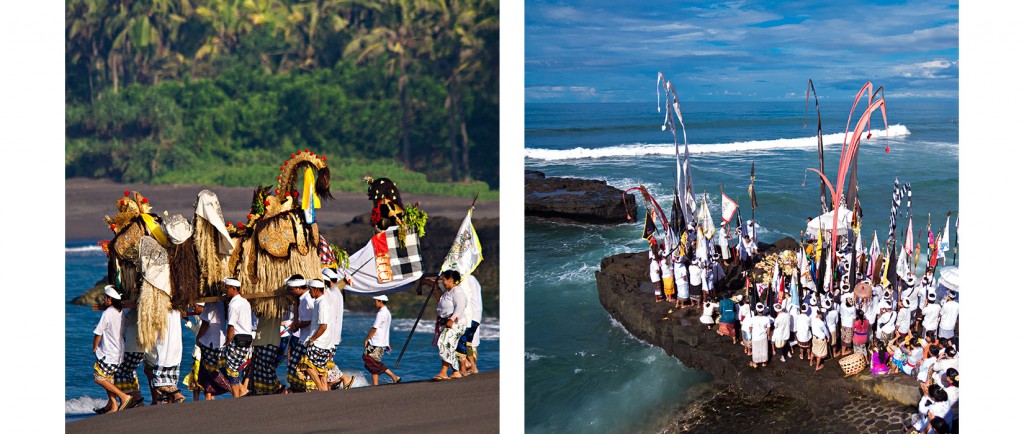 Melasti Bali's most important religious festival