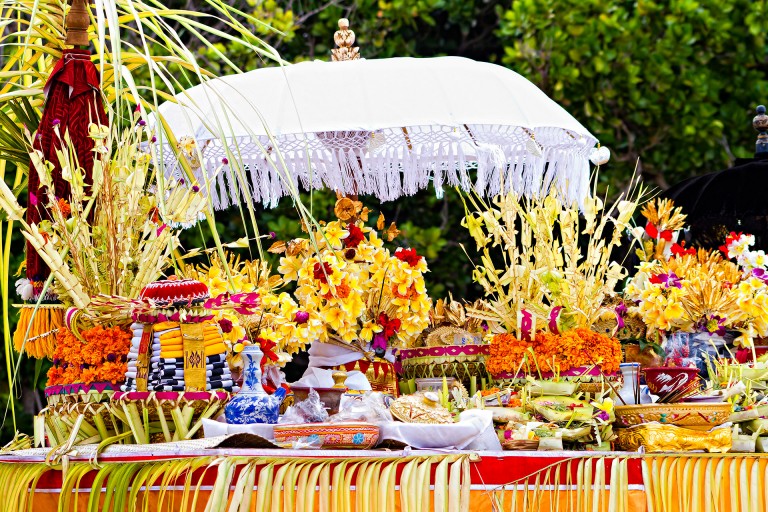 Melasti Bali's most important religious festival