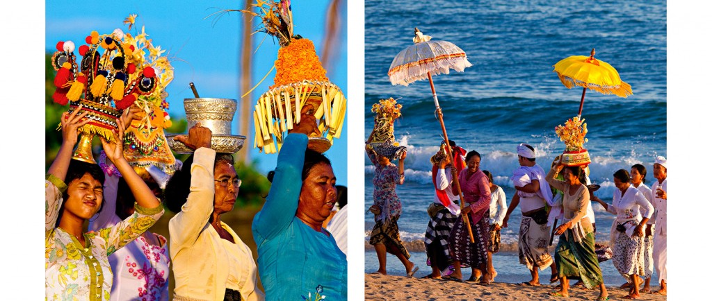 Melasti Bali's most important religious festival