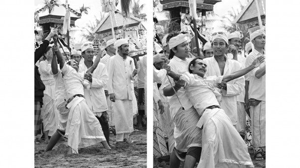 Melasti Bali's most important religious festival