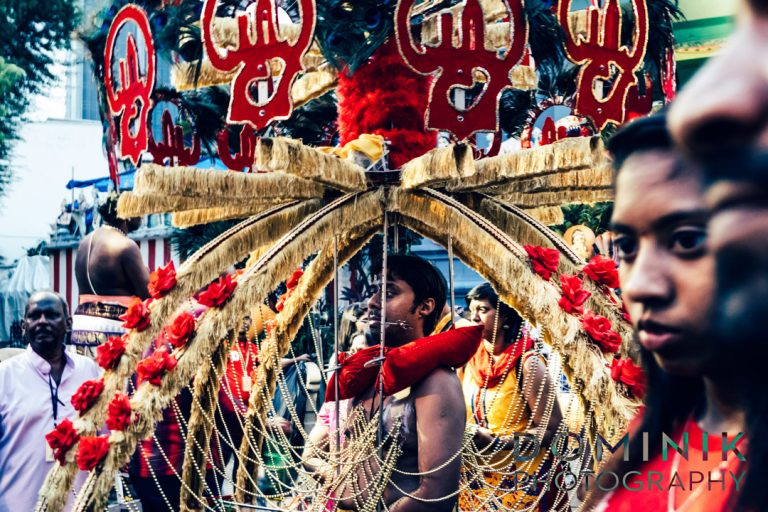 Thaipusam in Singapore - photographed by DOMINIK